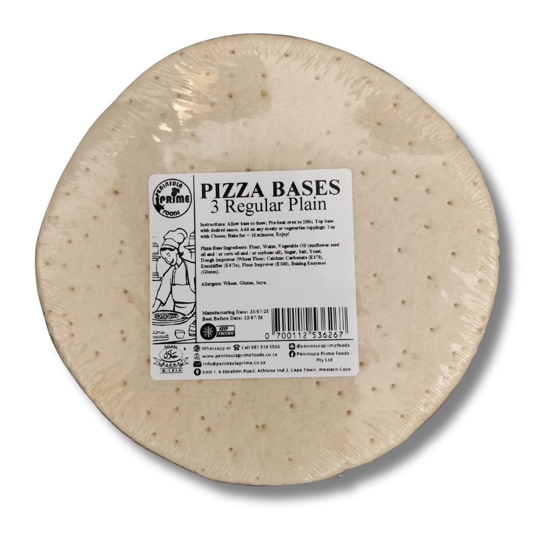 Plain Pizza Bases – Peninsula Prime Foods